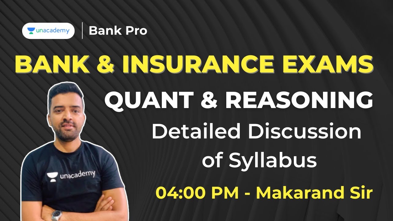 Detail Discussion of Syllabus of Quant & Reasoning | Bank & Insurance ...