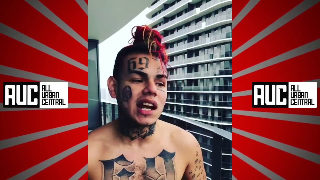 6ix9ine Trey Songz Sing To Each Other With Their Shirts Off - YouTube