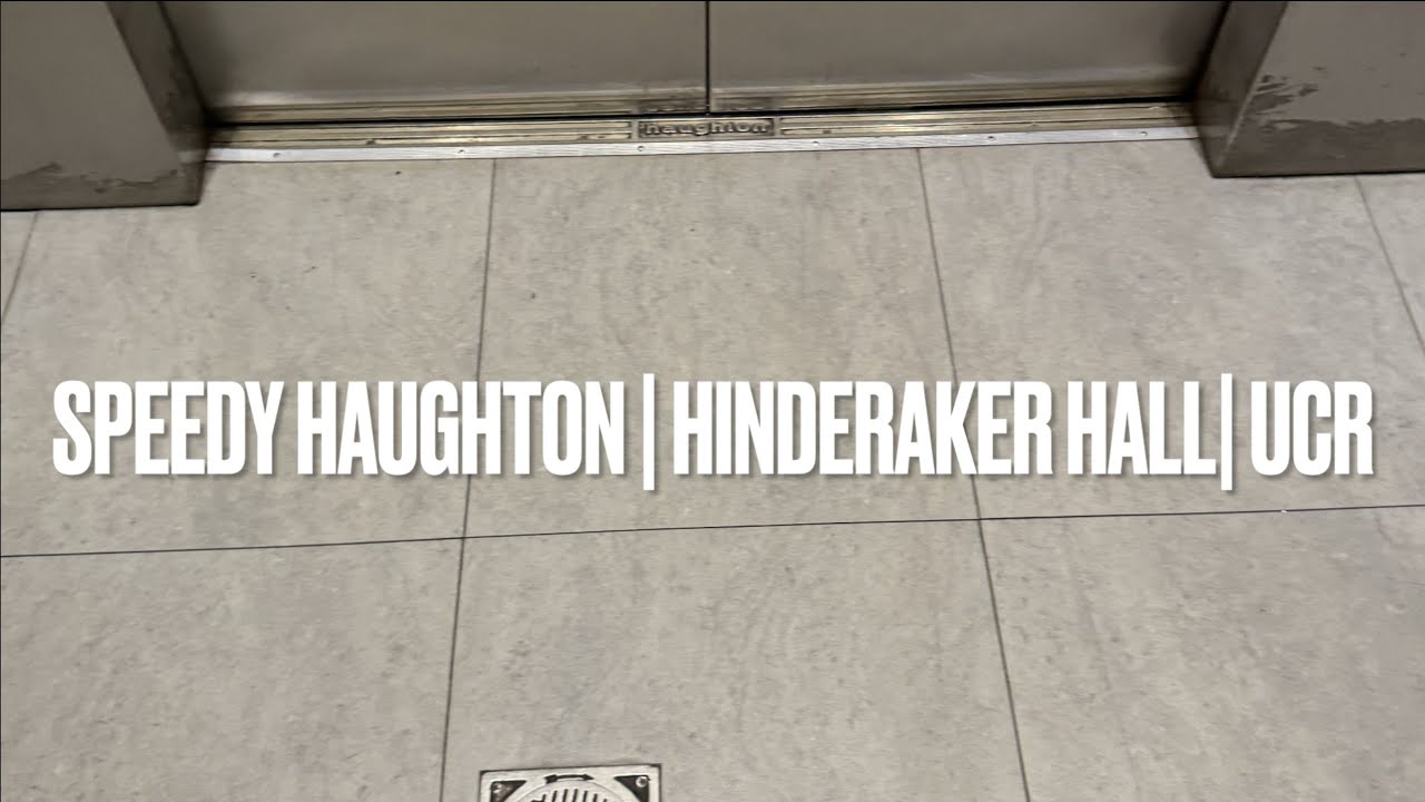 Speedy Vintage Haughton Elevator | Hinderaker Hall | University of ...