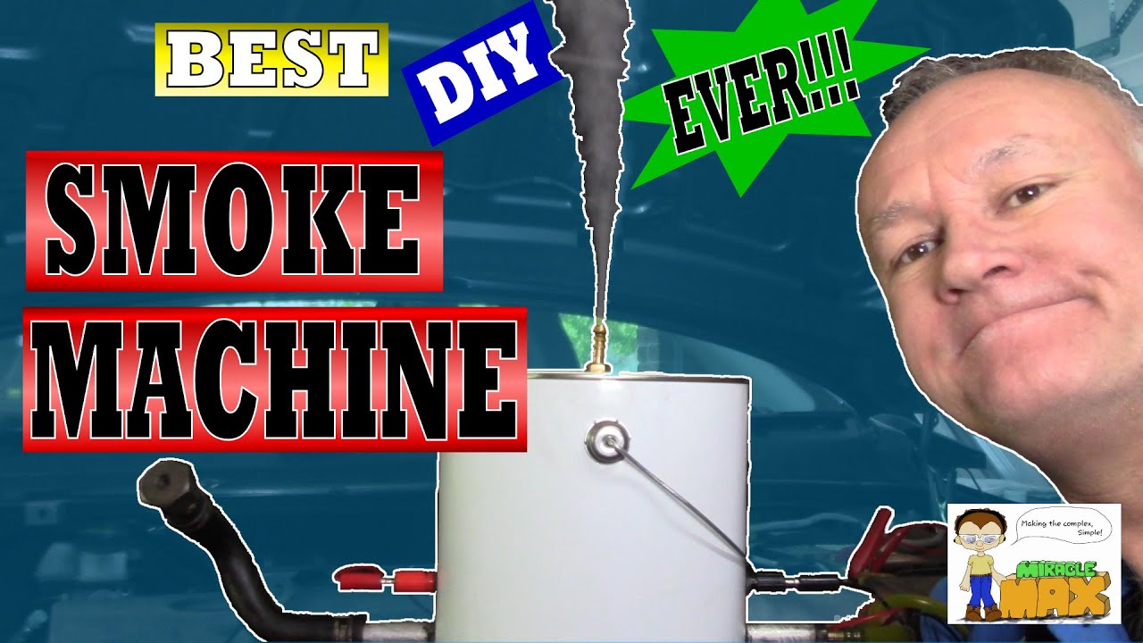 Best Home Made Smoke Machine Ever! - YouTube