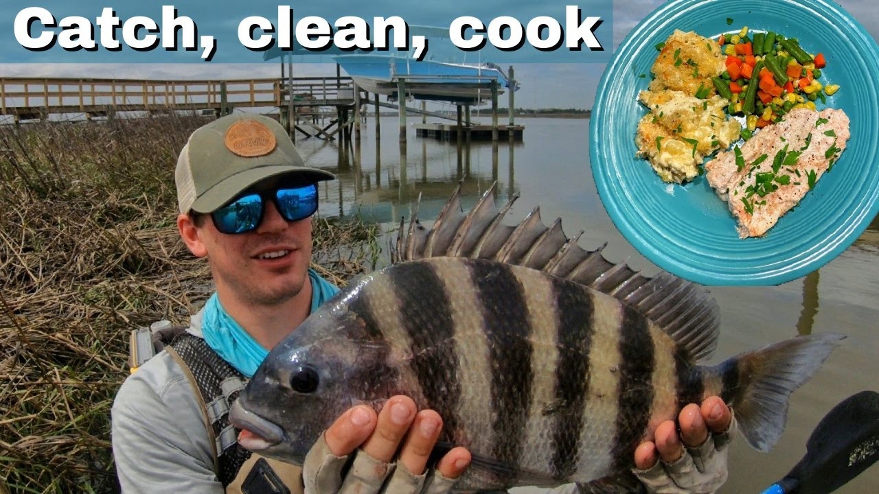 Sheepshead Catch, Clean, Cook With Family Recipe - YouTube
