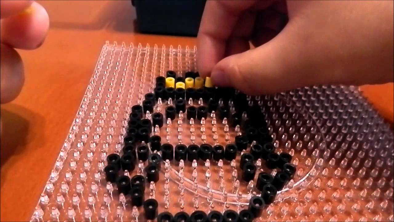 (TUTORIAL) Princesa Peach - Princess Peach HAMA BEADS ^^ - YouTube