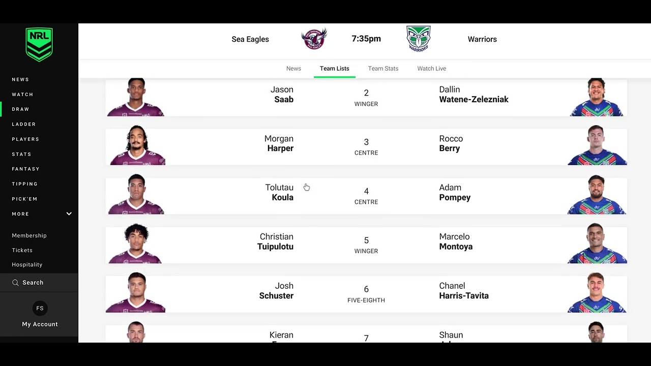 NRL Round 13 Tips - YouTube