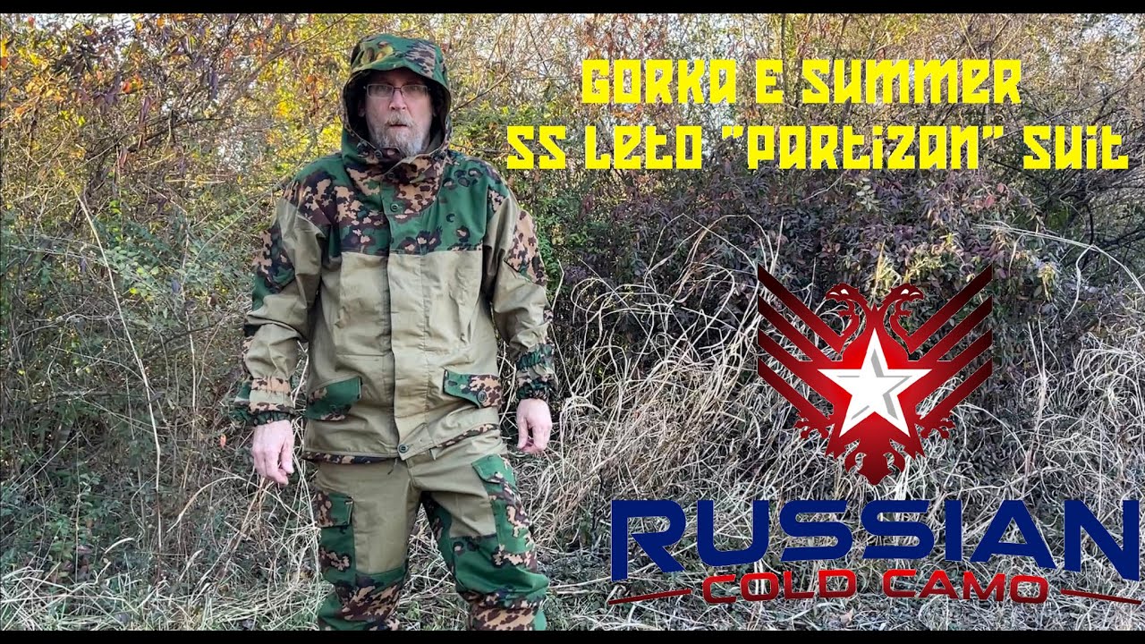 SSO/SPOSN Russian Gorka E Summer SS Leto or Partizan Suit - YouTube