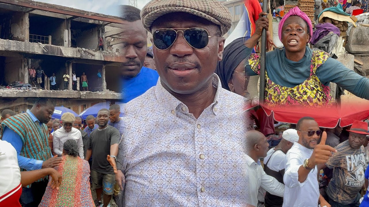 Arrival Of Afenyo Markin & Minority At Kumasi Adum Blue Light Fire ...