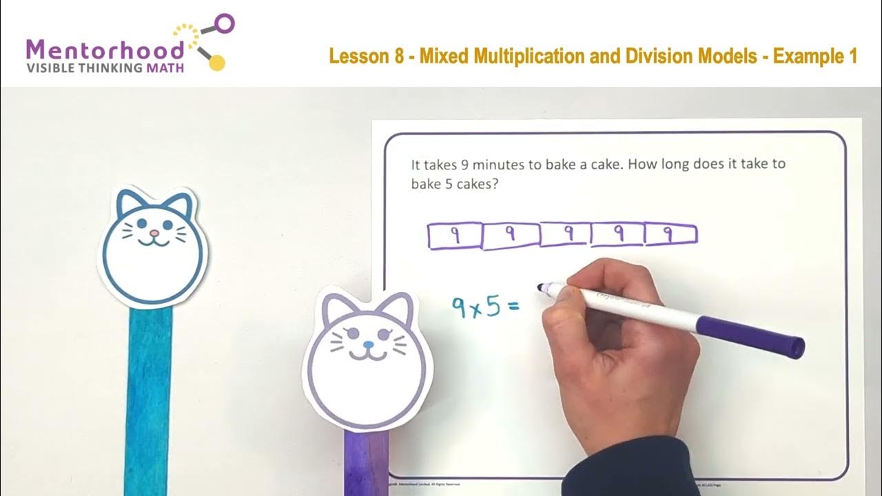 Lesson 8 Part 1 - Mixed Multiplication and Division Models - YouTube