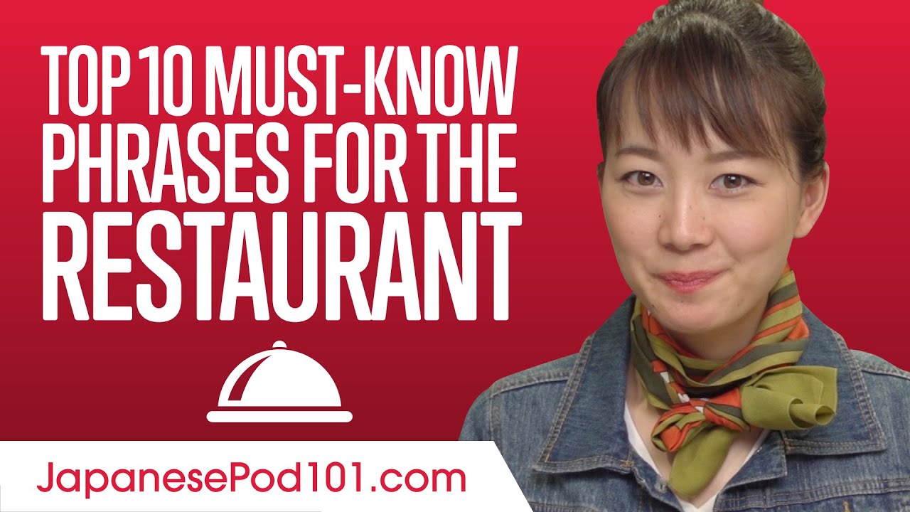 Top 10 Must Know Phrases For The Restaurant YouTube top-10-must-know-phrases-for-the-restaurant-youtube