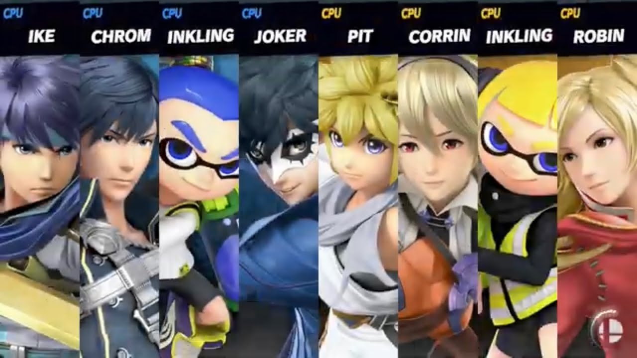 Super Smash Bros. Ultimate - New Year (Blue vs Yellow) - YouTube