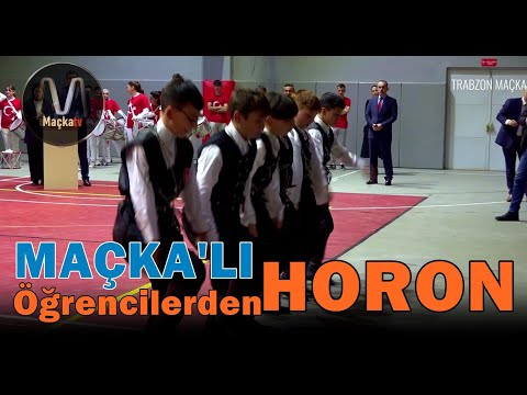 Maçka'lı Öğrencilerden Muhteşem  Horon