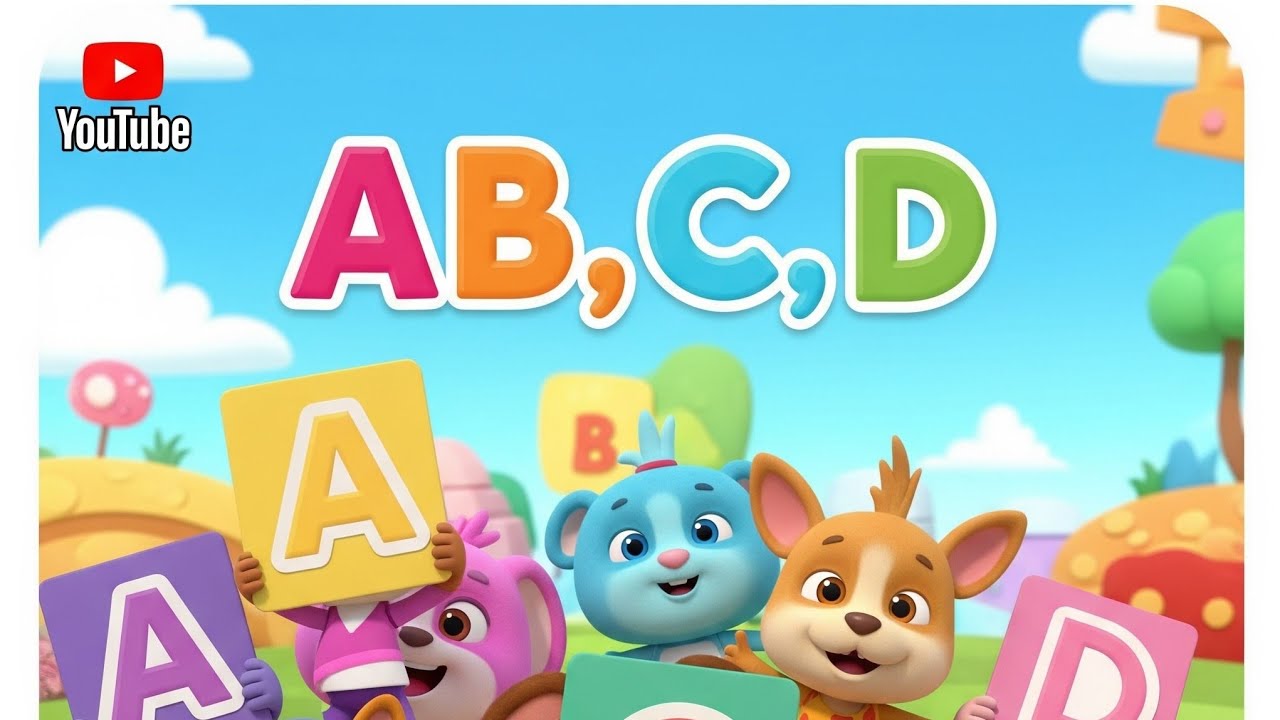 ABCD cartoons for kids😊 - YouTube
