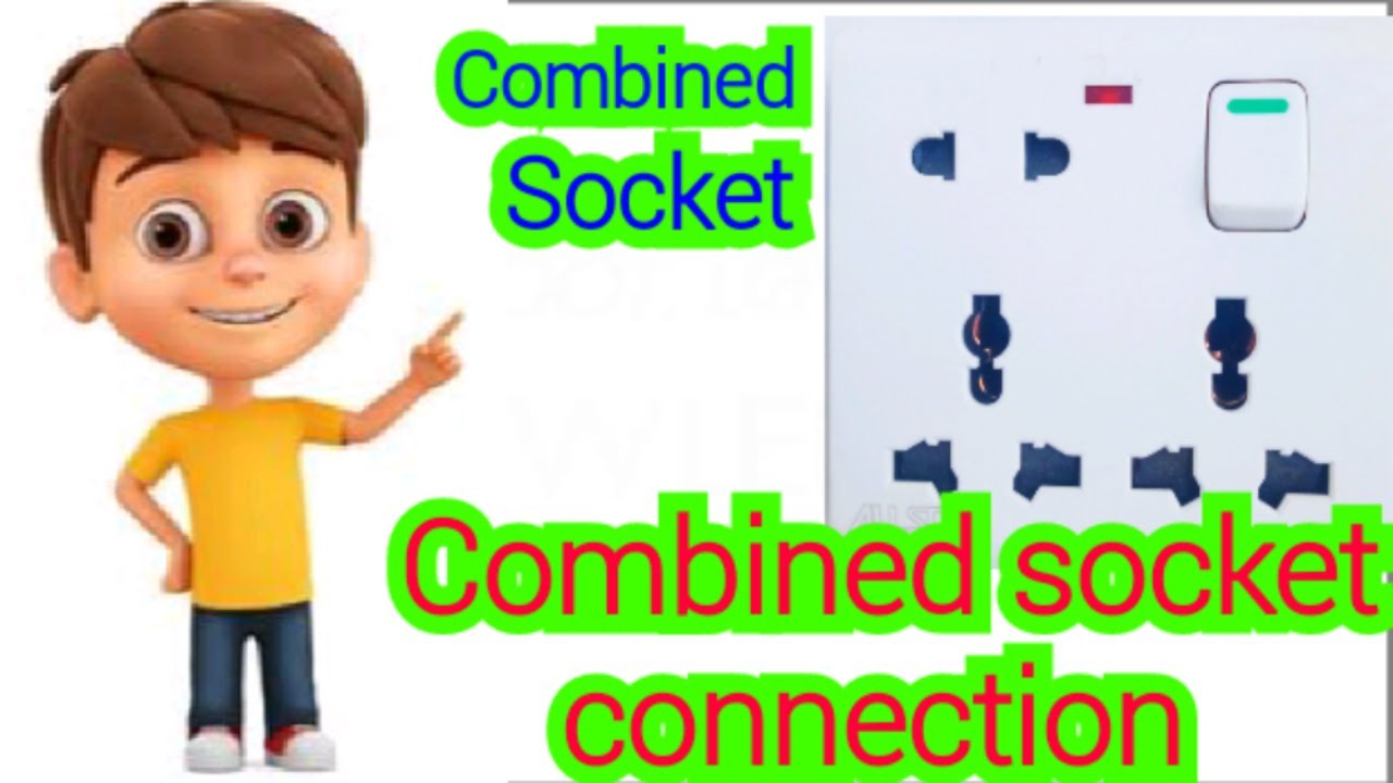 Combined socket connection || Six pin socket connection || Six pin ...