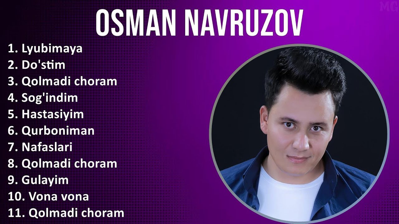 Osman Navruzov 2025 MIX Top Hits Lyubimaya, Do'stim, Qolmadi choram ...