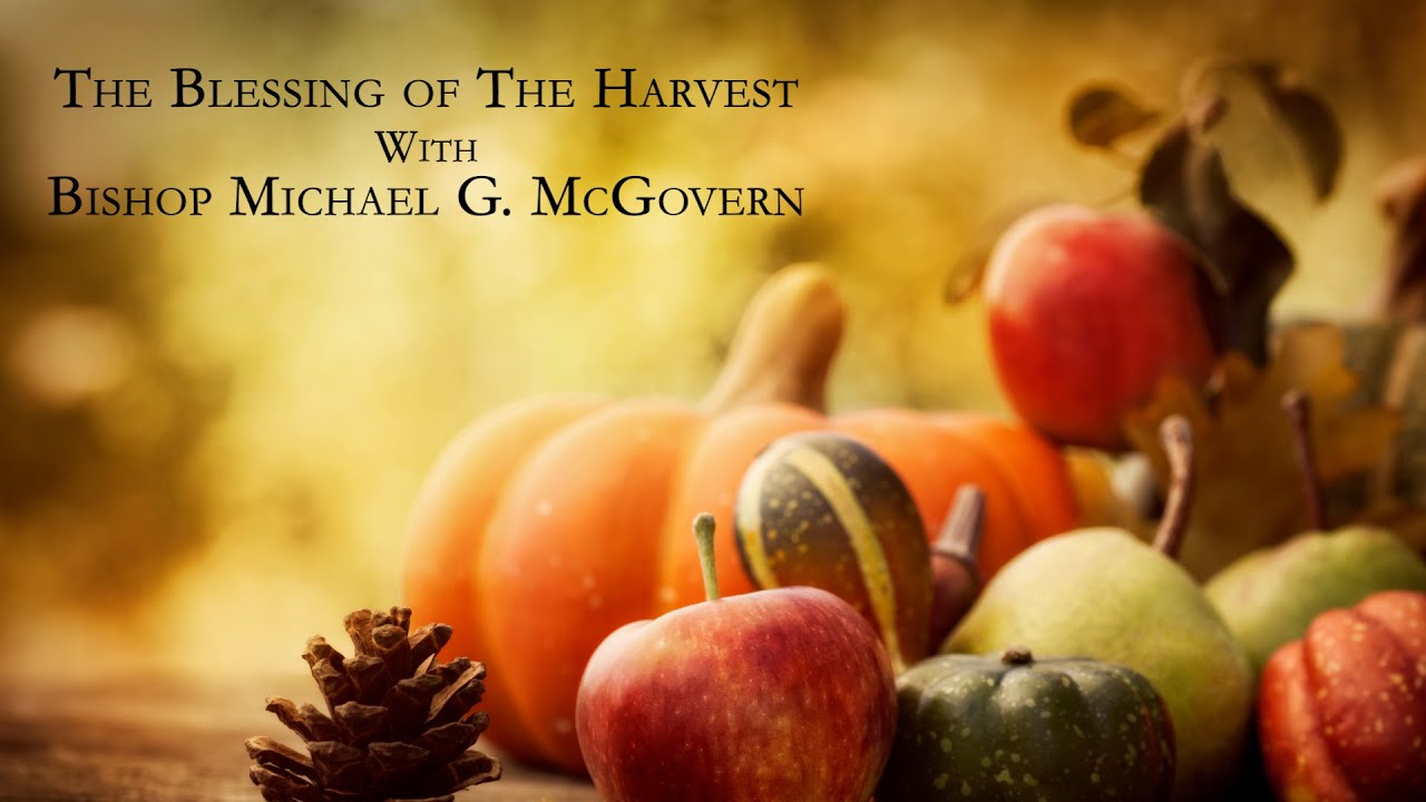 Bishop Michael McGovern - Blessing of The Harvest - YouTube
