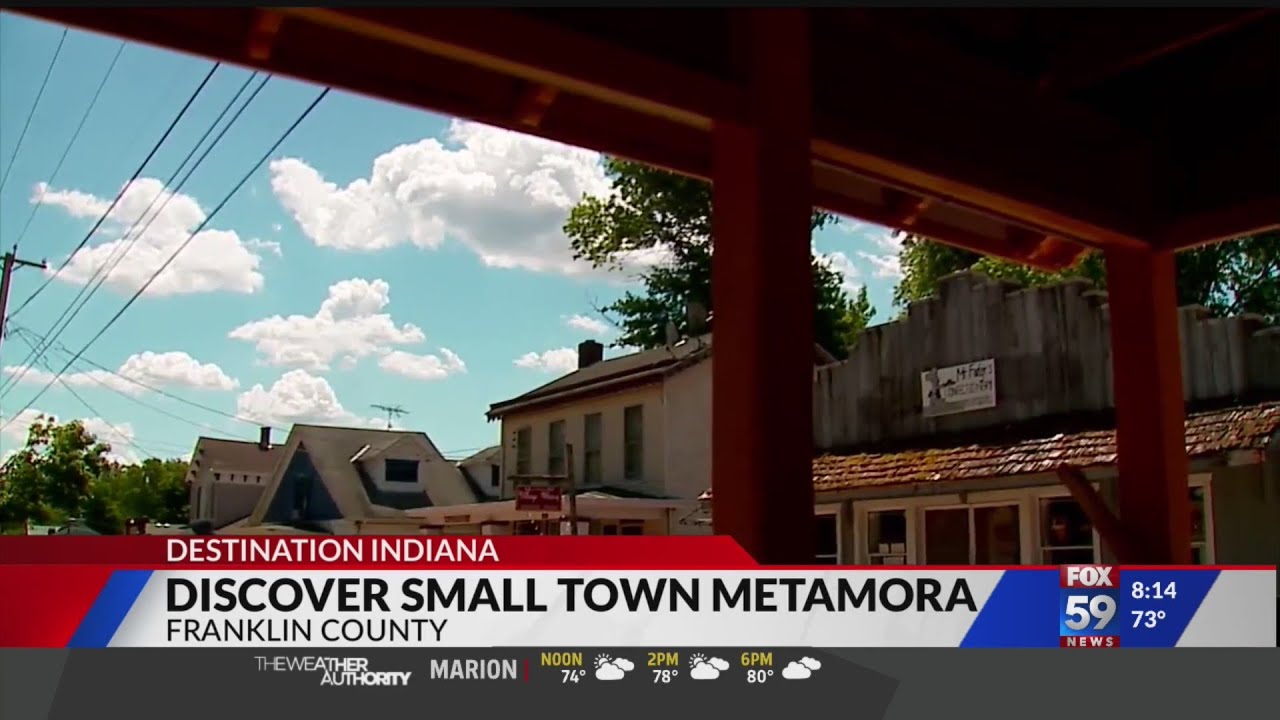 Destination Indiana: Discover the charms of Metamora. - YouTube