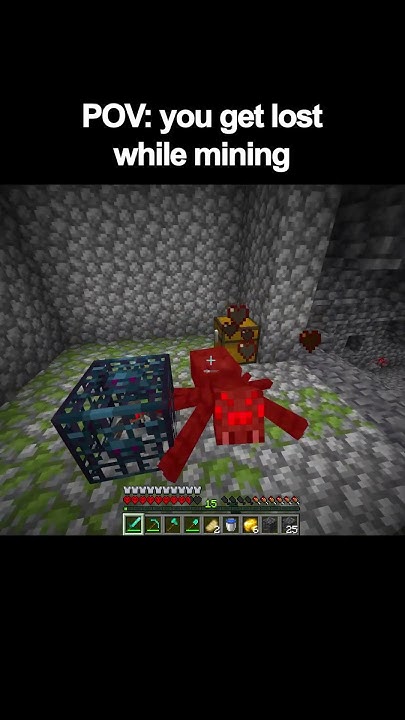 POV you get lost while mining - YouTube