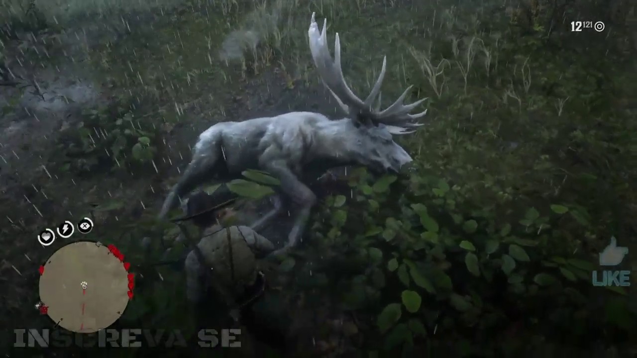Cassando o Alce lendario (Red Dead Redemption 2) PS4 - YouTube