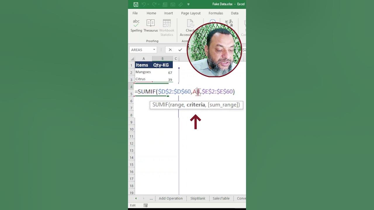 Excel Formula Screentip On Mouse Hover Urduhindi Youtube