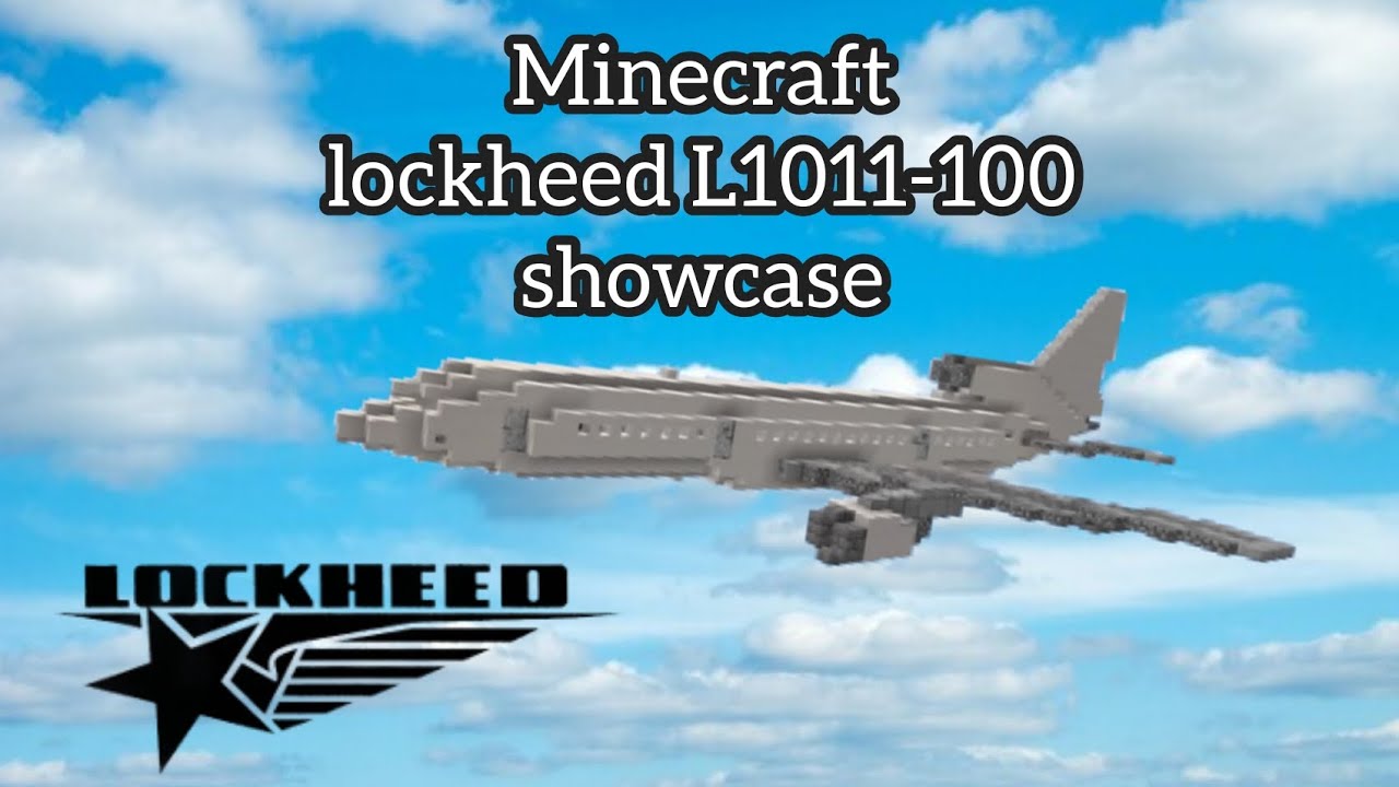 Minecraft Lockheed L1011-100 tristar showcase [1.1] - YouTube