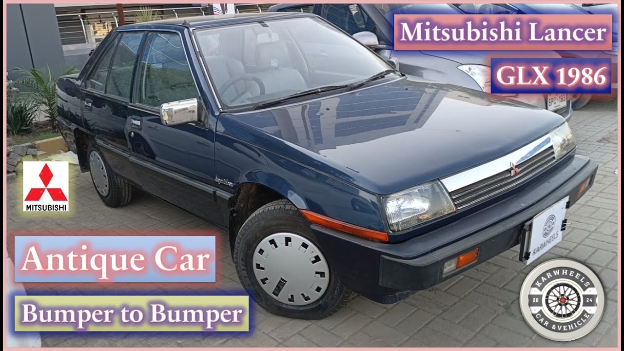 Mitsubishi Lancer GLX | Mitsubishi Lancer GLX 1986 | Lancer | Antique ...