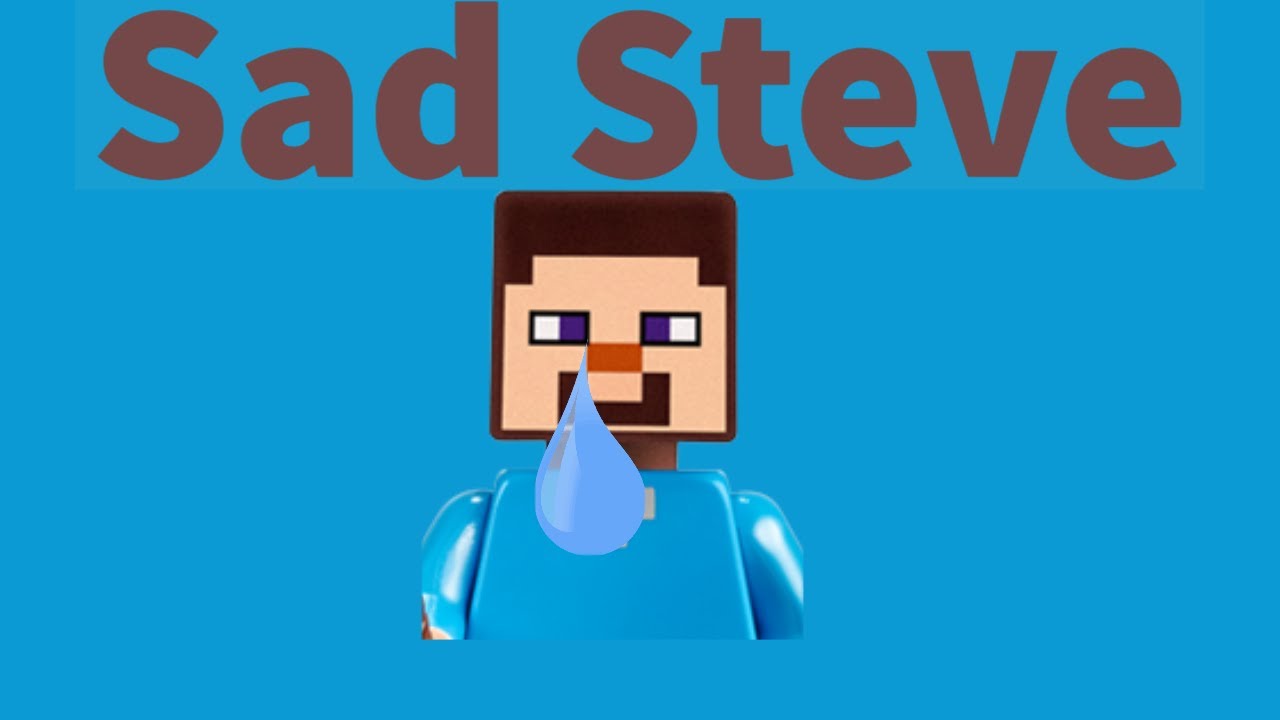 sad steve part 1 (STOP MOTION) - YouTube