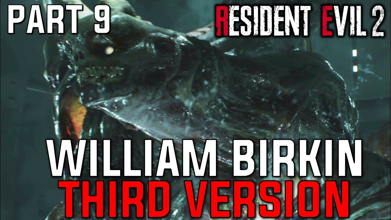 William Birkin Versi Ketiga Form Zombie Raksasa!! | Resident Evil 2 ...