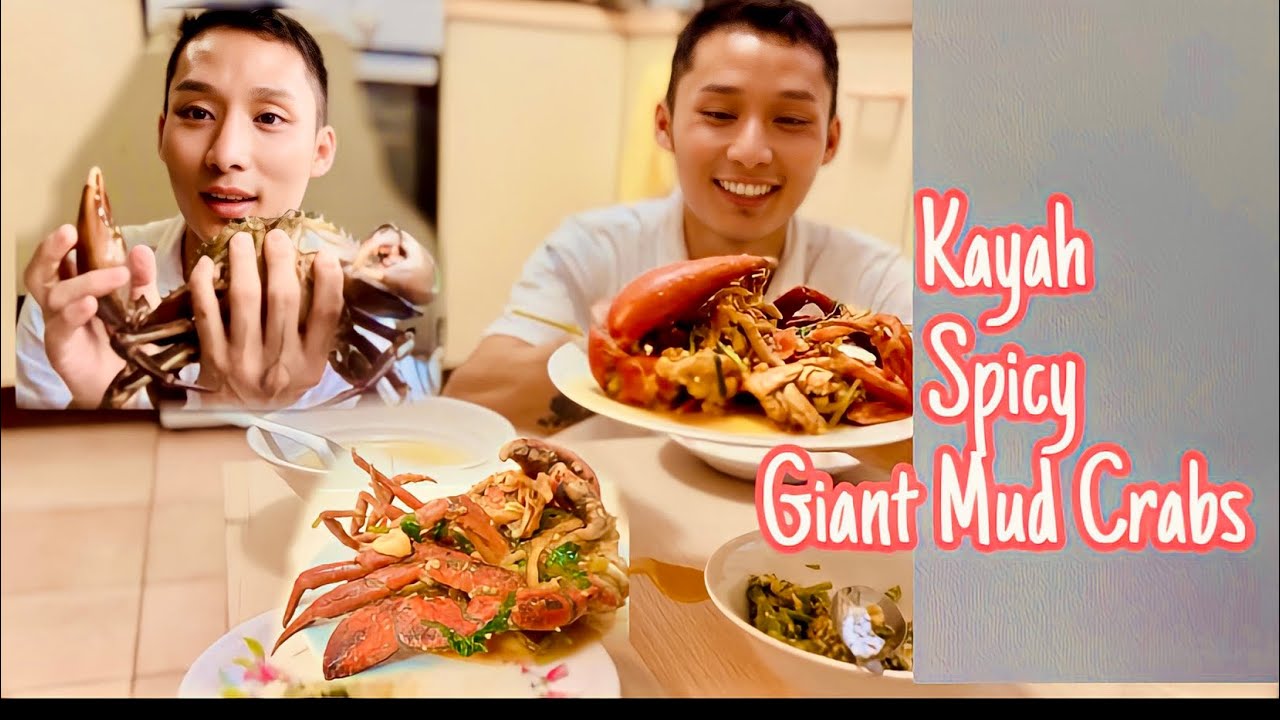 Cook & Eat Kayah Spicy Giant Mud Crabs - YouTube