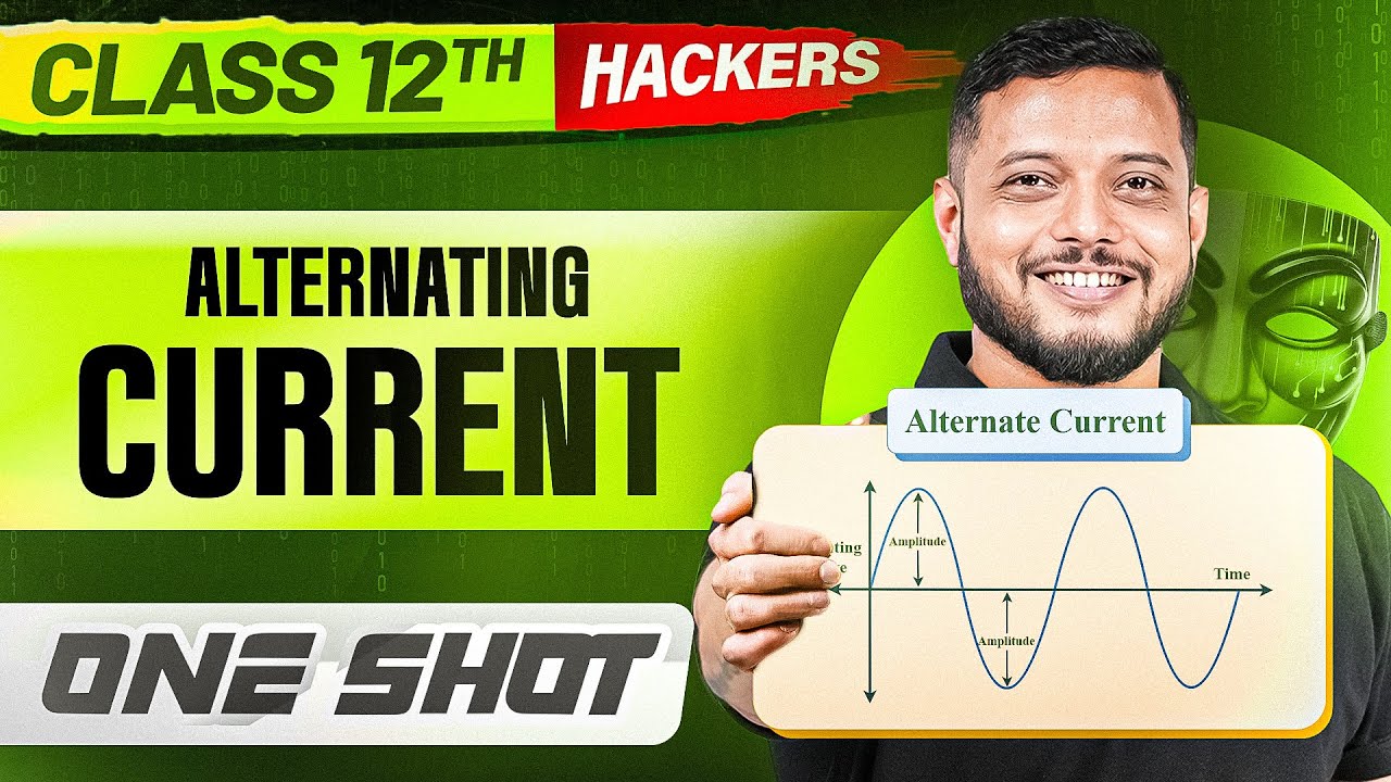 Alternating Current In One Shot Full Chapter Class 12 Boards