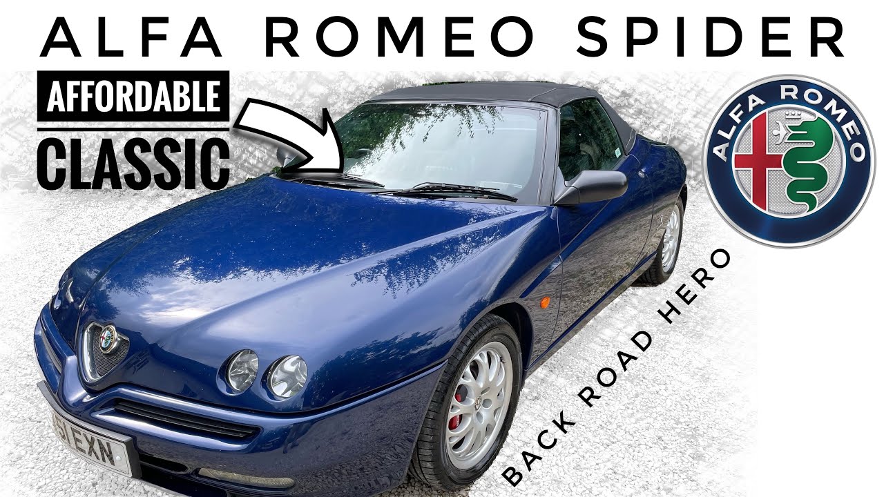 REAL WORLD REVIEW- Alfa Romeo Spider (916). The affordable classic car ...