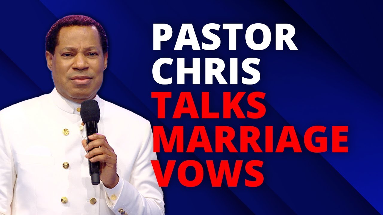 PASTOR CHRIS TALKS MARRIAGE VOWS I PASTOR CHRIS LIVE USA I Q&A - YouTube