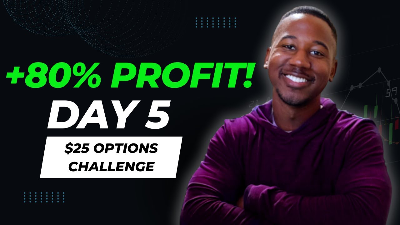 Options Challenge Continues: Day 5 - 80% Profit & Theta Explained - YouTube