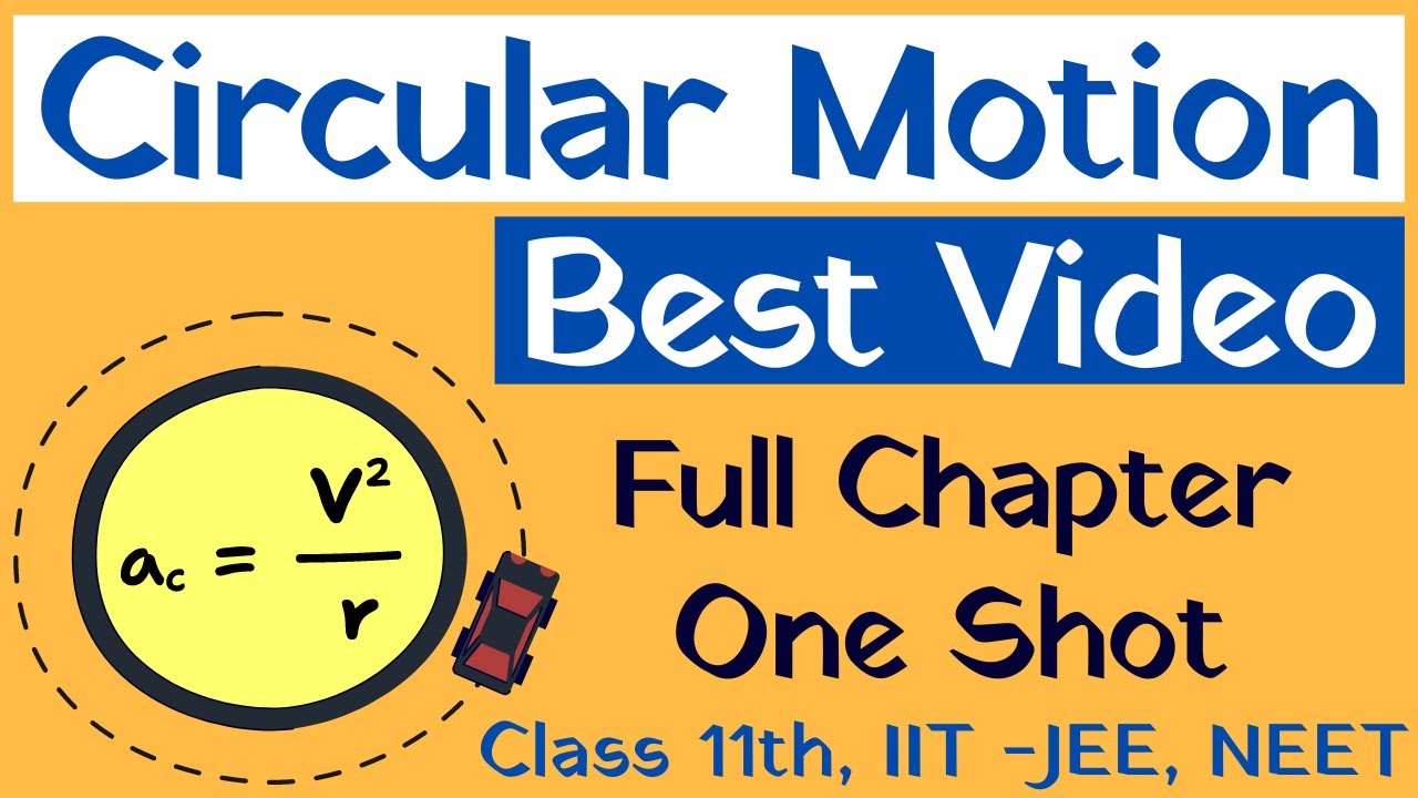 Circular Motion Class 11 One Shot | Circular Motion | Circular Motion ...