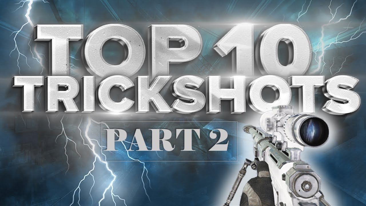 Call of duty trick shots pt 2 - YouTube
