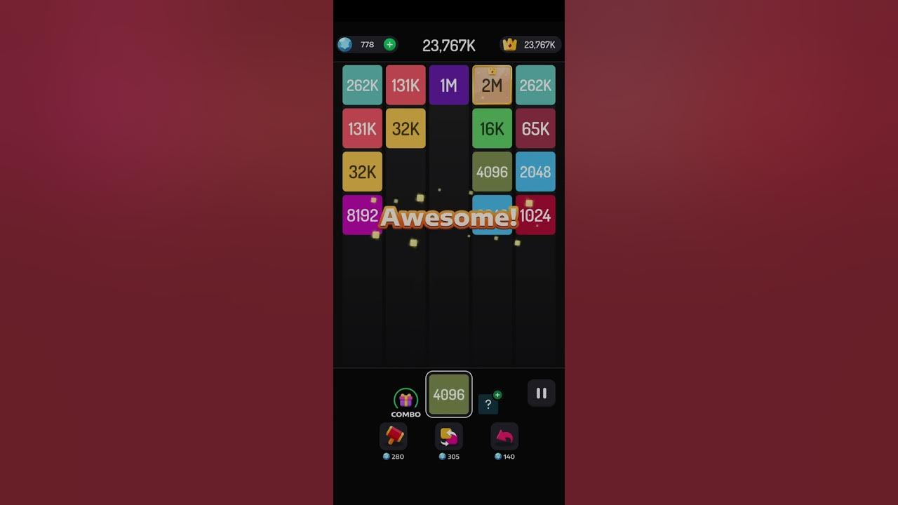 M2 Blocks 2048 Gameplay (Part 8) Way to 4 Million - YouTube