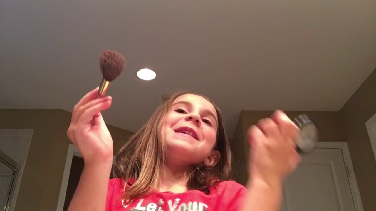 Makeup Tutorial for Young Children (Done By a Young Child!!!) 💄💋🎒💍 ...