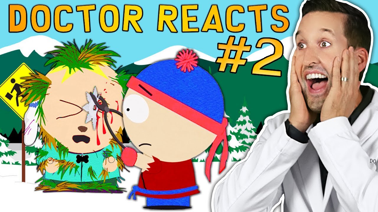 ER Doctor REACTS to Hilarious South Park Medical Scenes #2 - YouTube