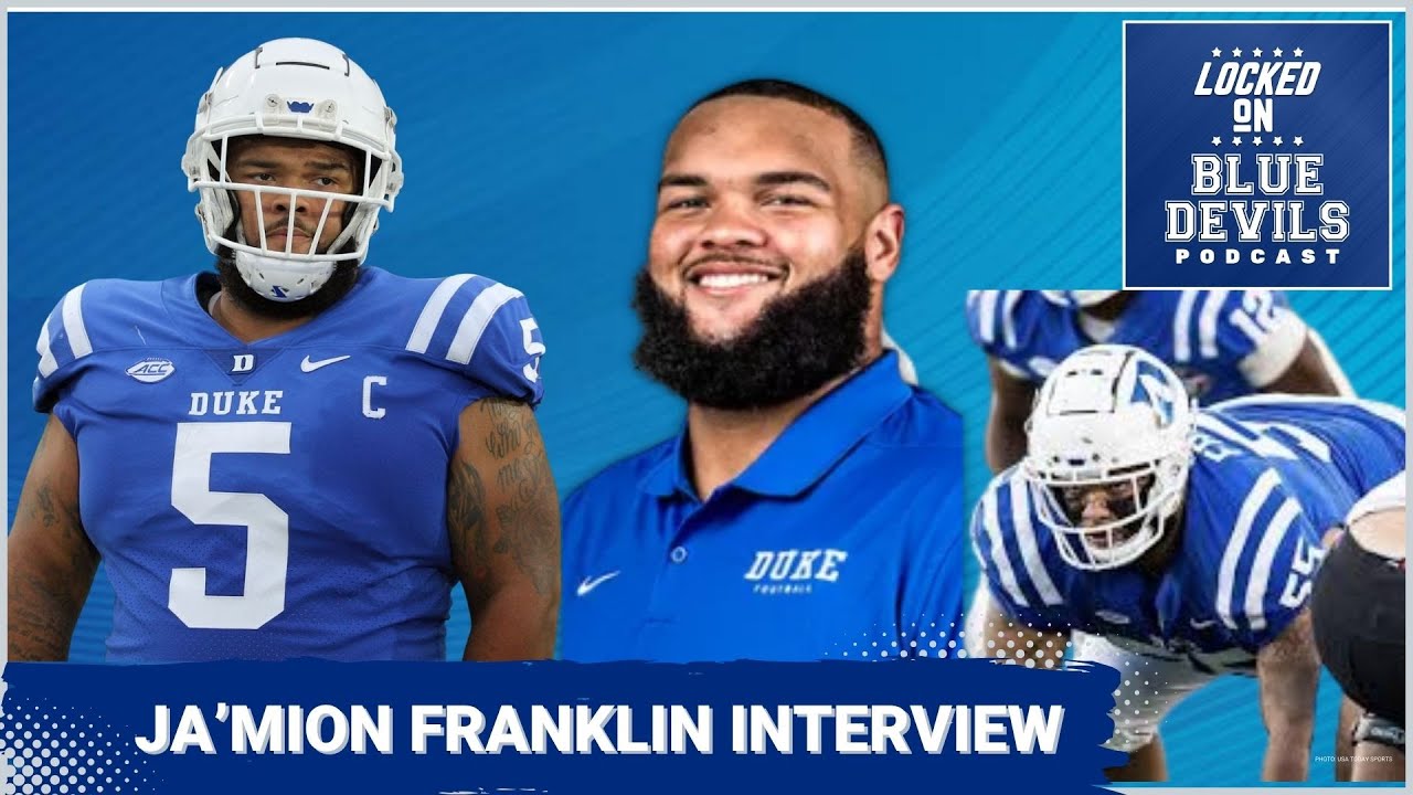 Ja'Mion Franklin Interview - Former Duke Football Defensive Tackle ...