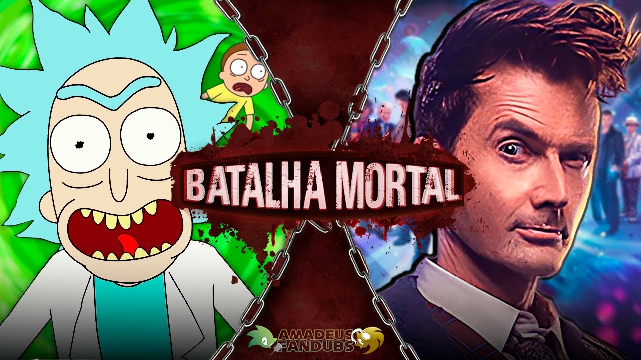 Rick VS O Doutor | DUBLADO | BATALHA MORTAL (Rick & Morty VS Doctor Who ...