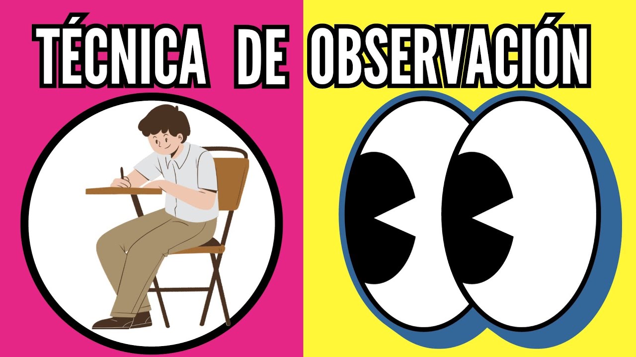 🎨 Aprende las TÉCNICAS DE OBSERVACIÓN en la evaluación educativa en 3 ...