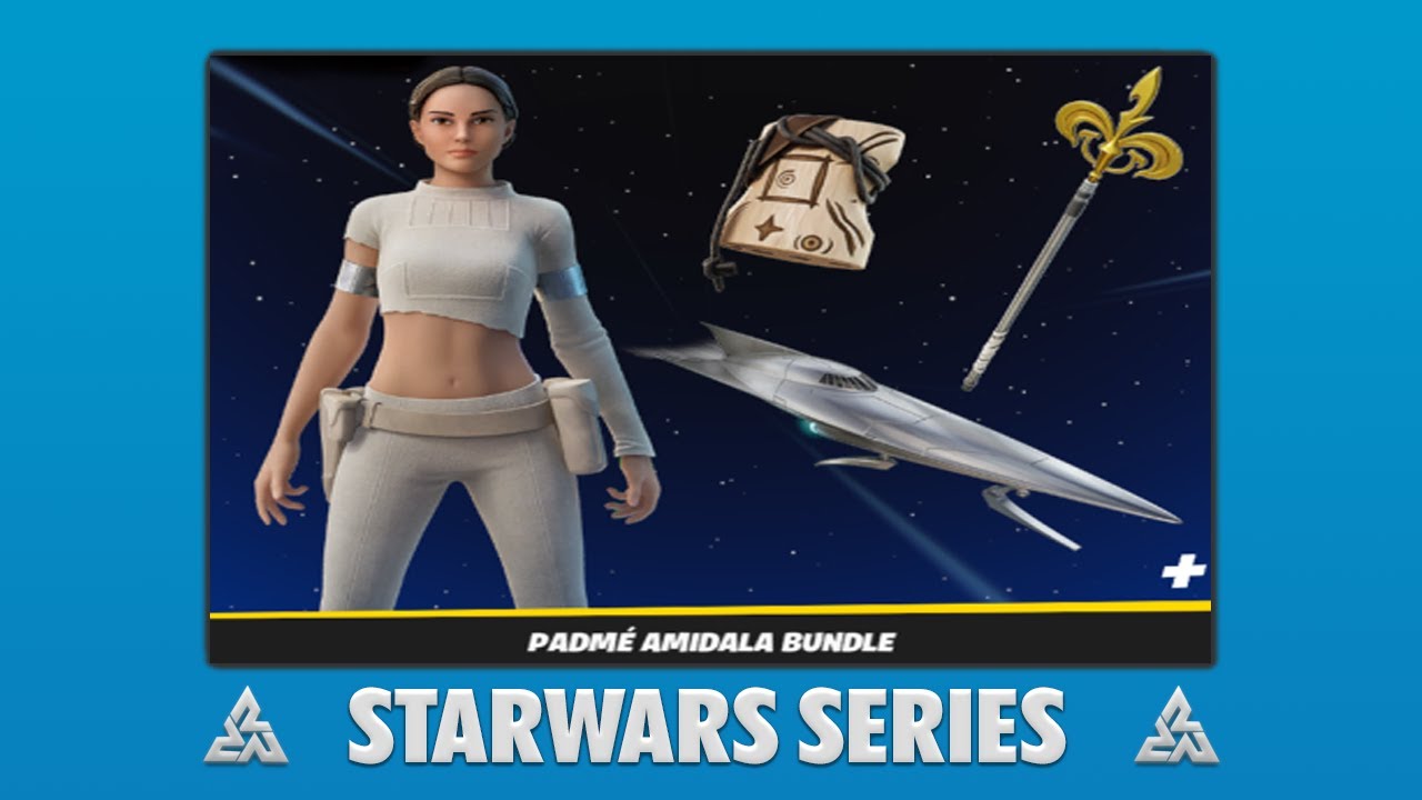 Fortnite Padme Star Wars Series Bundle Showcase - YouTube