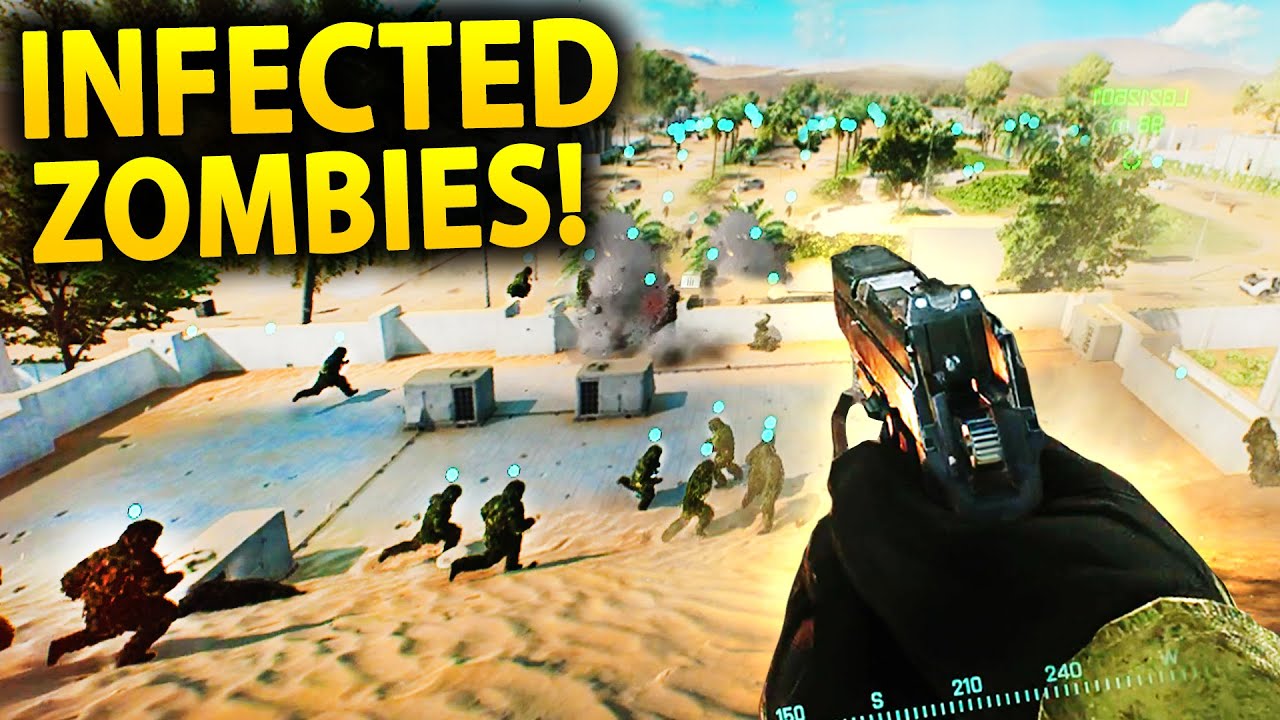 120 PLAYER INFECTED ZOMBIES MODE IN BATTLEFIELD 2042 IS AWESOME - YouTube