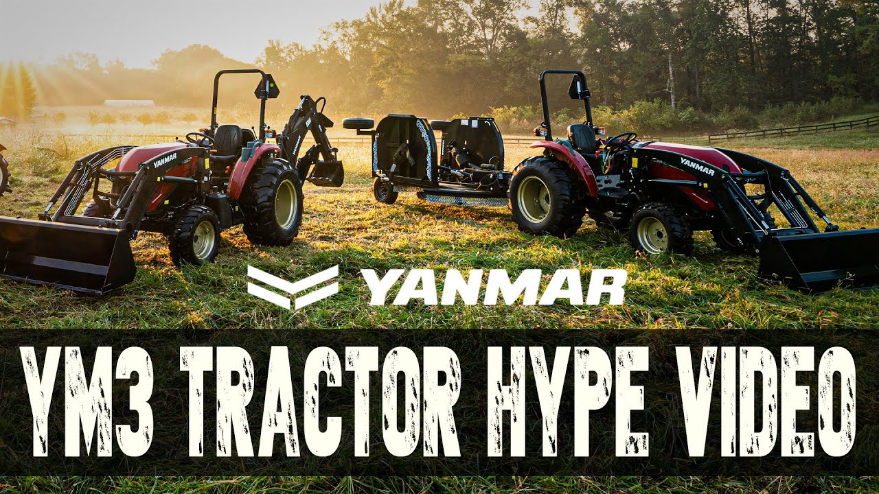 YANMAR YM3 TRACTOR SERIES - YouTube