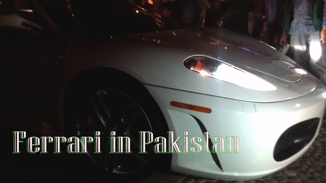Ferrari F430 Spyder & Nissan Skyline R34 GTR from Karachi🇵🇰| Supercars ...