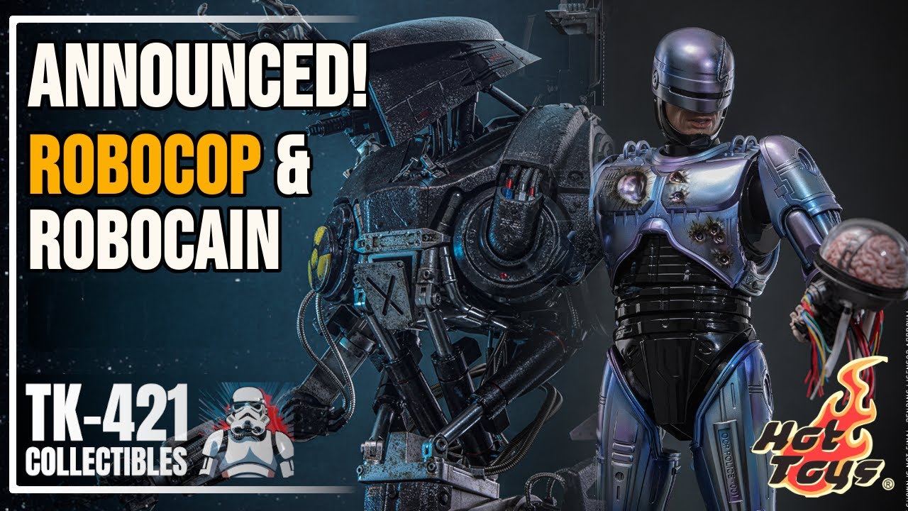 Revealed! Hot Toys ROBOCOP 2 & ROBOCAIN Diecast Figures – Official ...