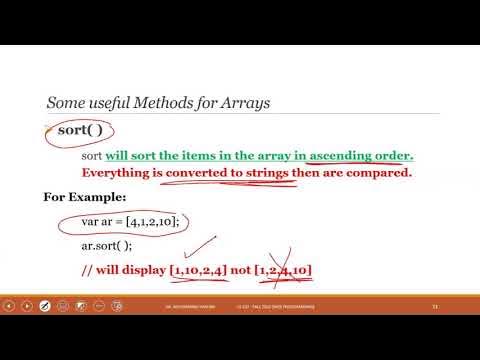 COMP 206 - Lecture 4 - Javascript 3 - YouTube