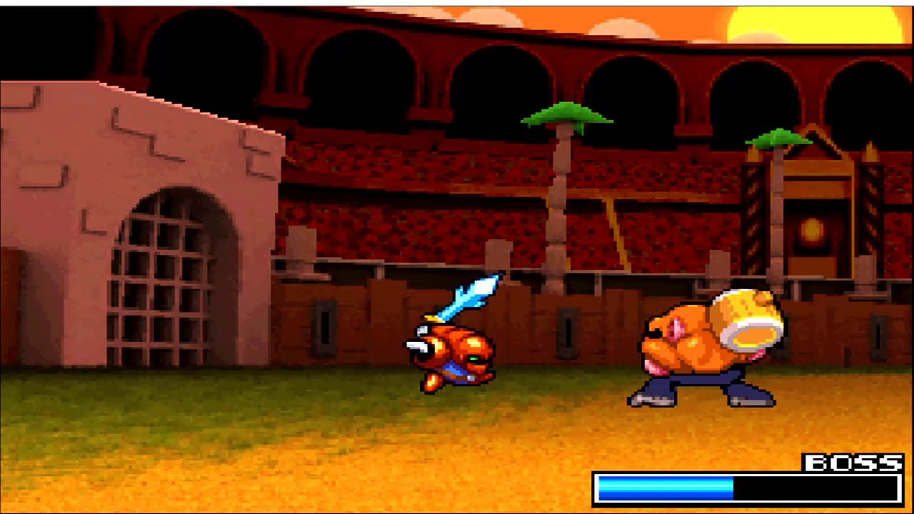 Kirby Super Star Ultra (DS) Helper to Hero Boss - Mid Boss All Stars 1 ...