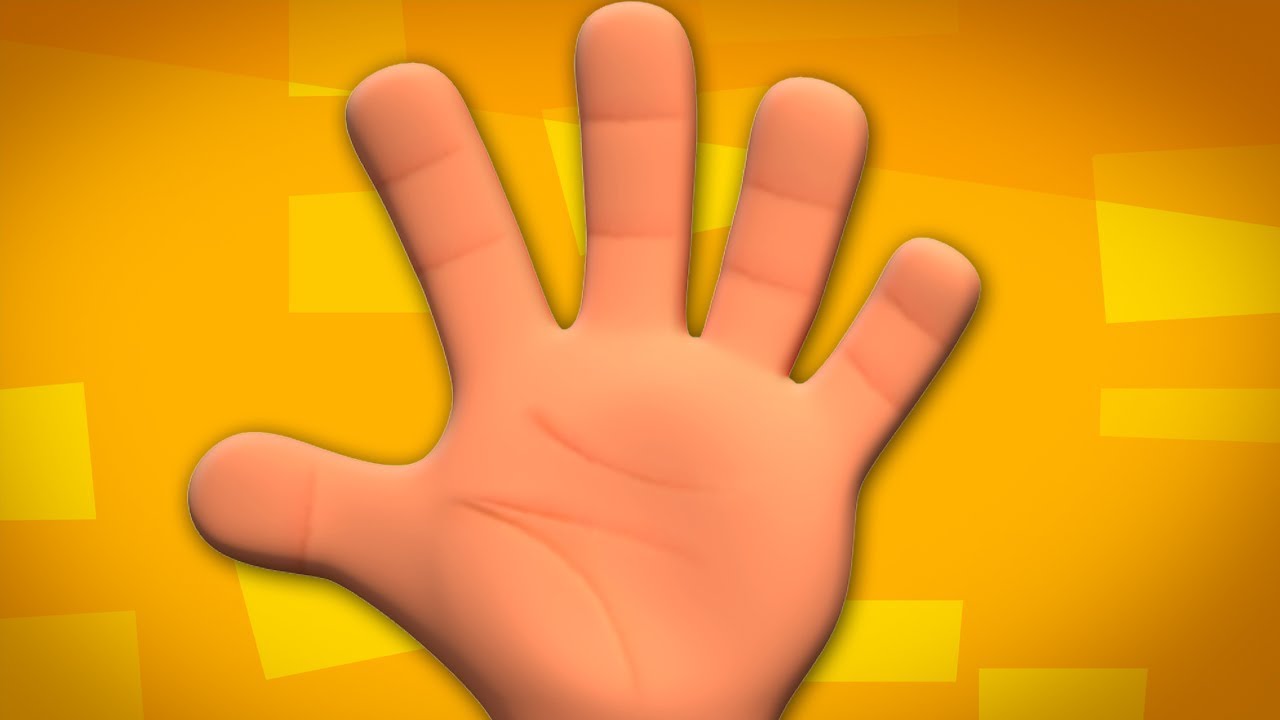 família Dedo | Cartoon For crianças | vídeo educativo | populares rima ...