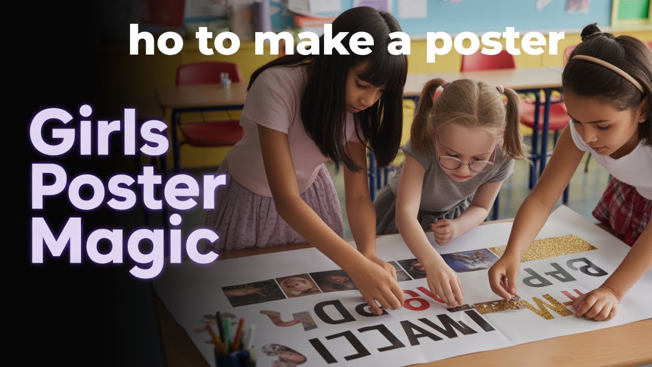 how to make video posters of poster my wall in amaharic - YouTube