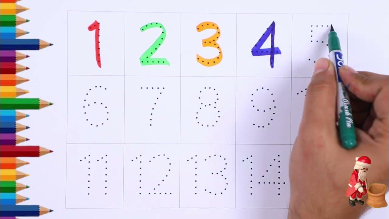 1 2 3 4 5 6 7 8 9 10 | Numbers | LEARNING & WRIGHTING Numbers | #abcd ...