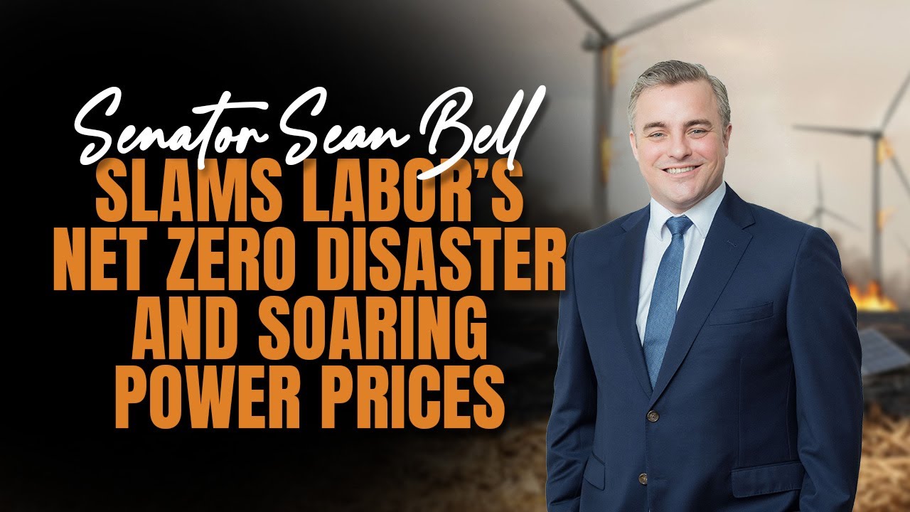 Senator Sean Bell Slams Labor’s Net Zero Disaster and Soaring Power ...