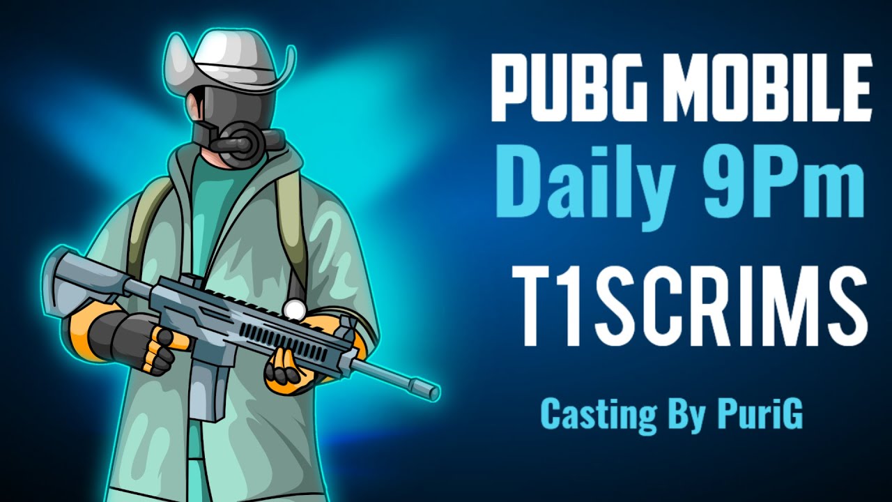 OPS Esport Present Daily 9Pm T1 Scrims #pubglive #pubgm #anshyt # ...